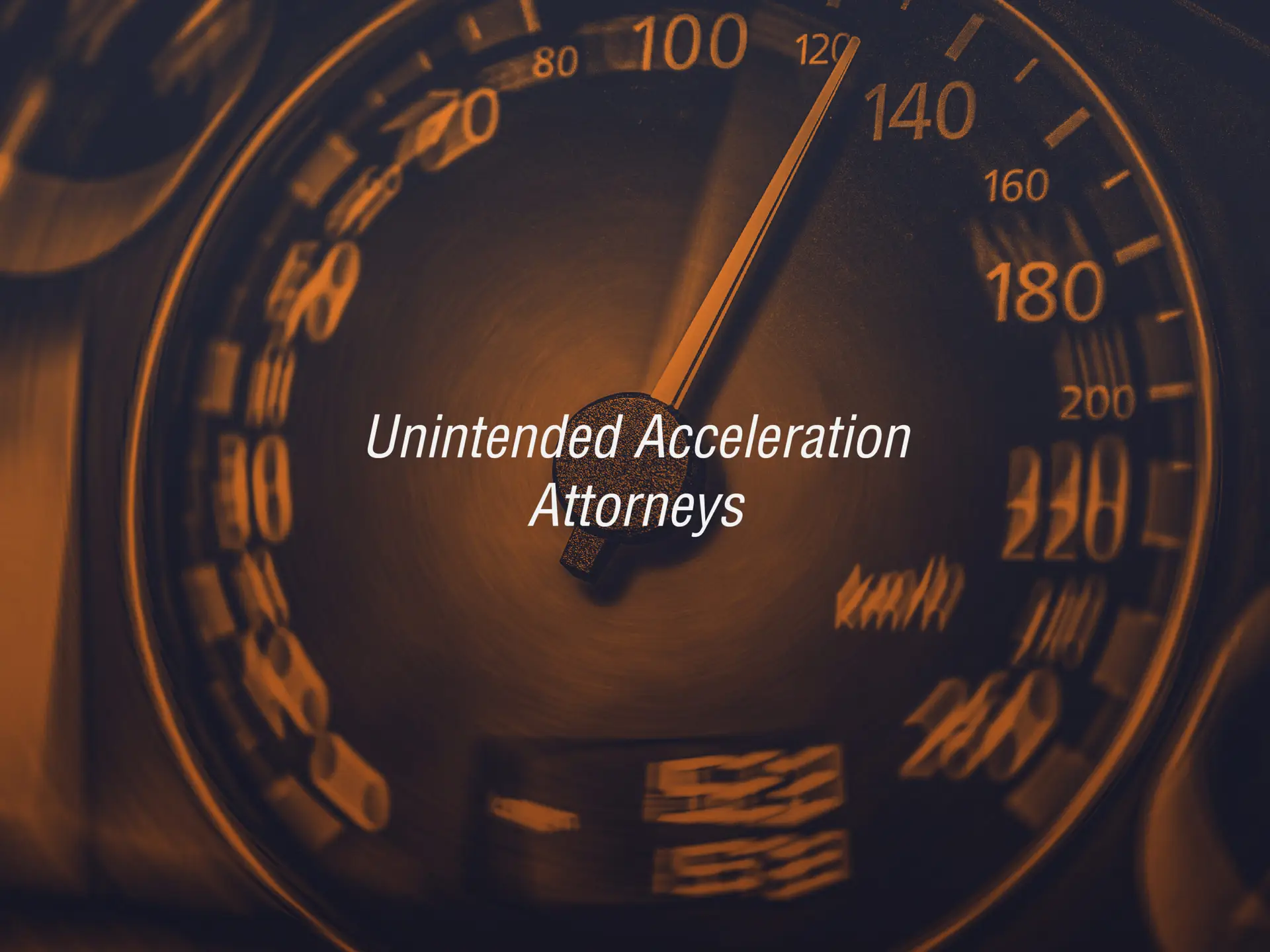 Sudden Unintended Acceleration Accident Lawyers | Bisnar Chase